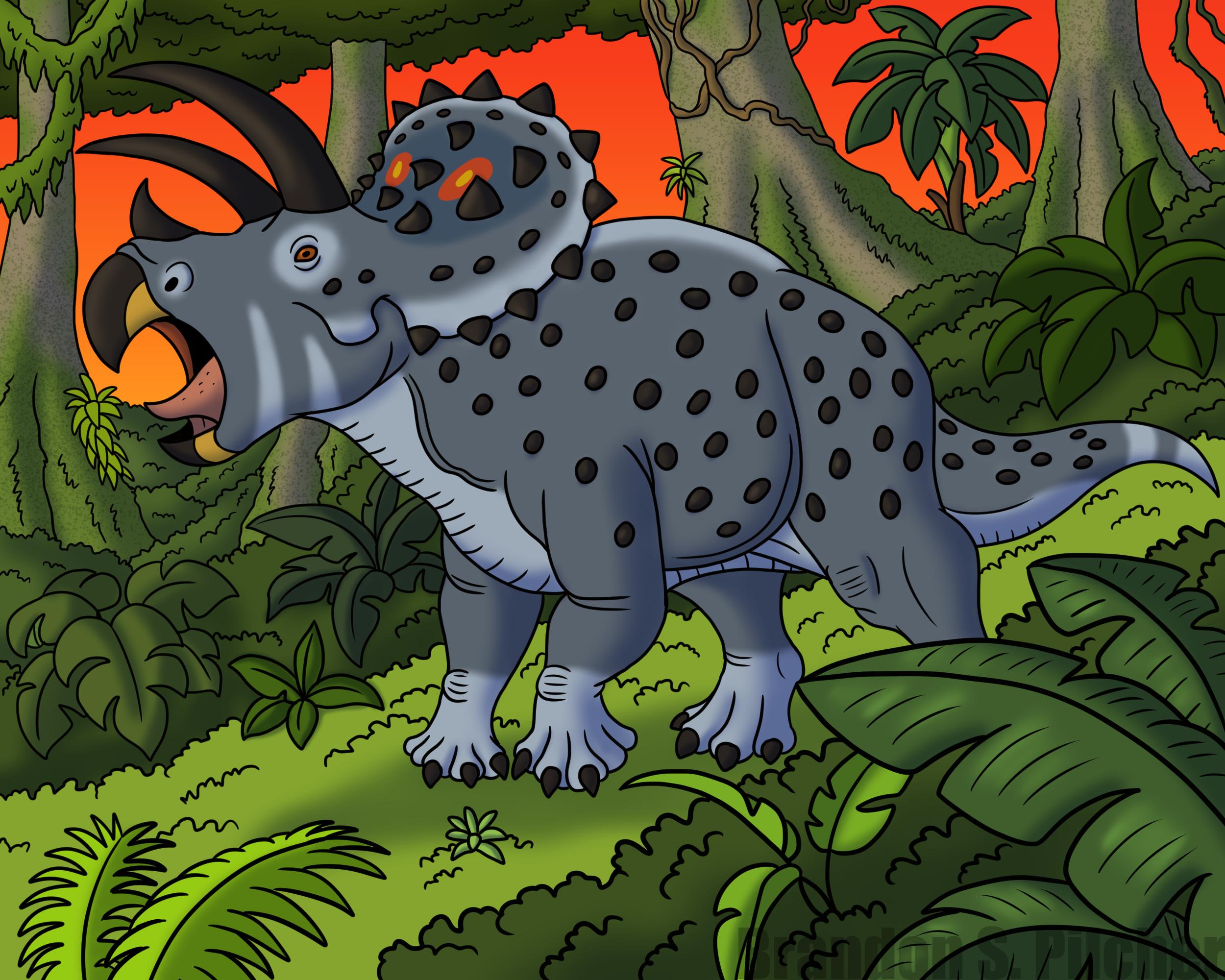 Triceratops Brandon Pilcher S Creative Adventures