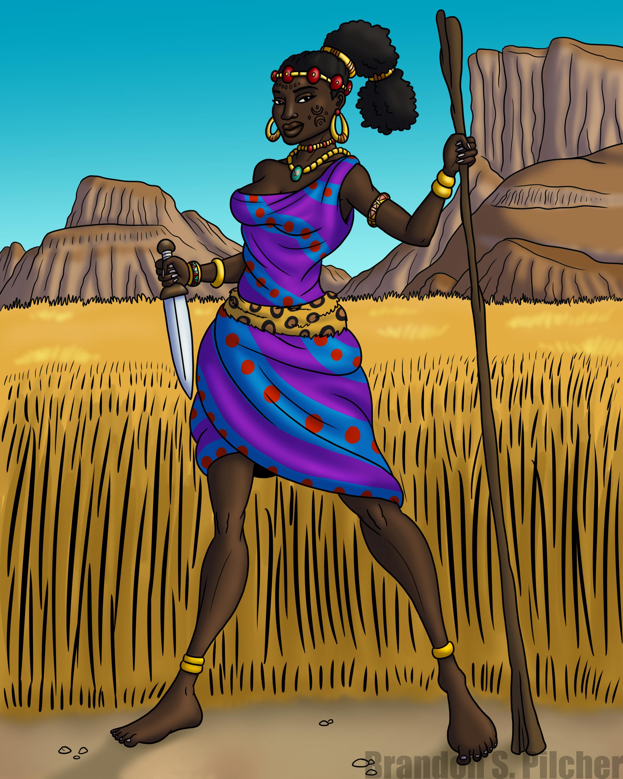 Gaetulian Girl – Brandon Pilcher's Creative Adventures