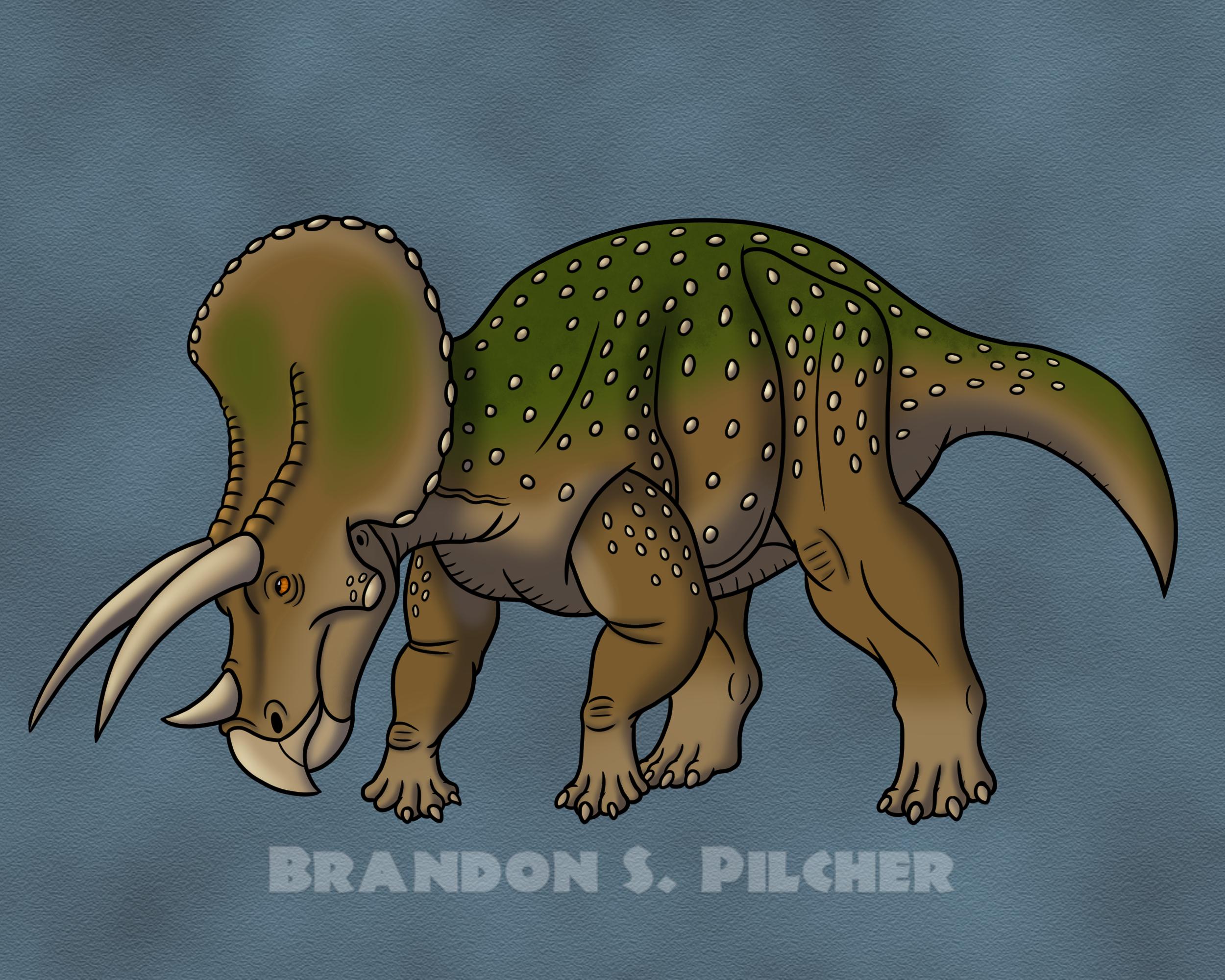 Carnivores Triceratops Brandon Pilcher S Creative Adventures